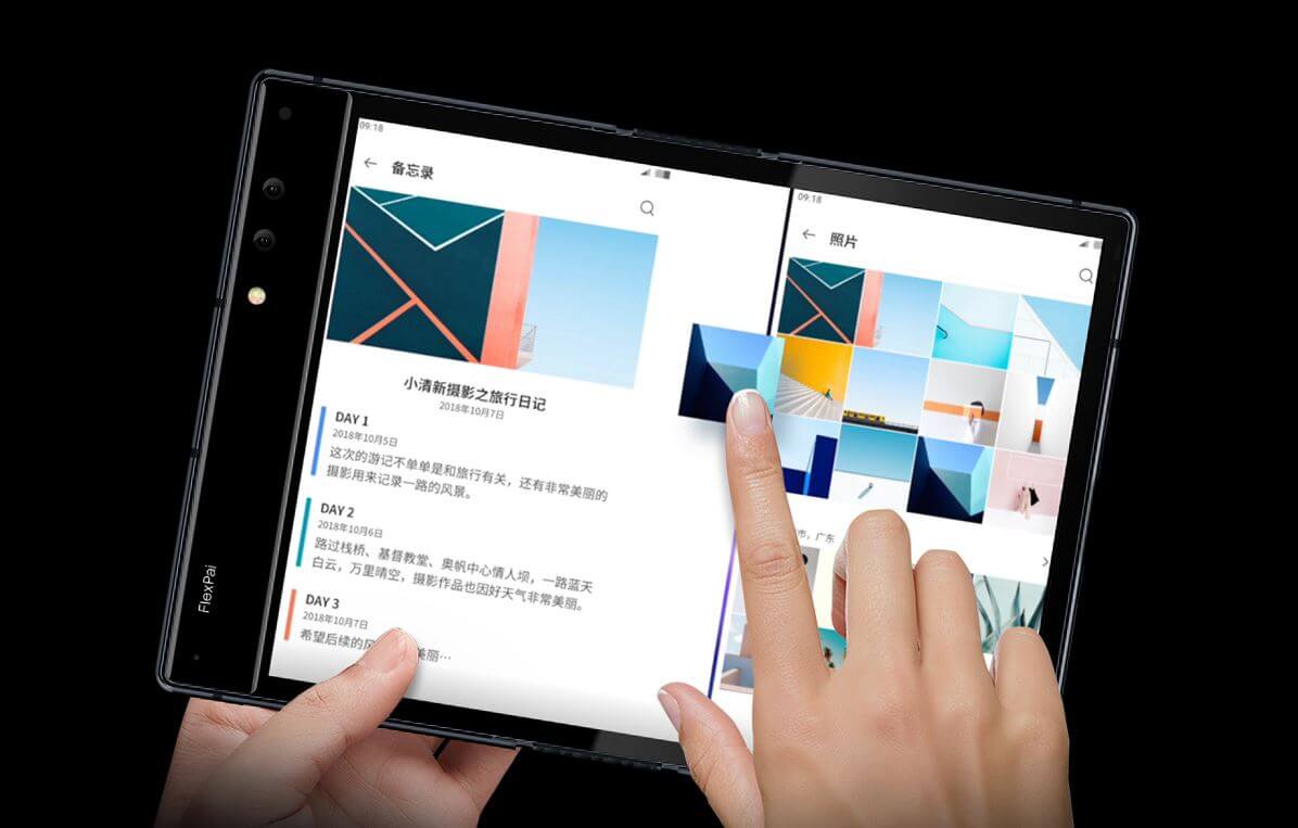 First ever folding smartphone unveiled | TahawulTech.com